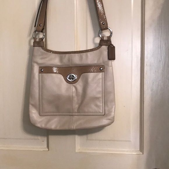 Coach | Bags | Coach Penelope Crossbody Leather Sandstone Bag | Poshmark